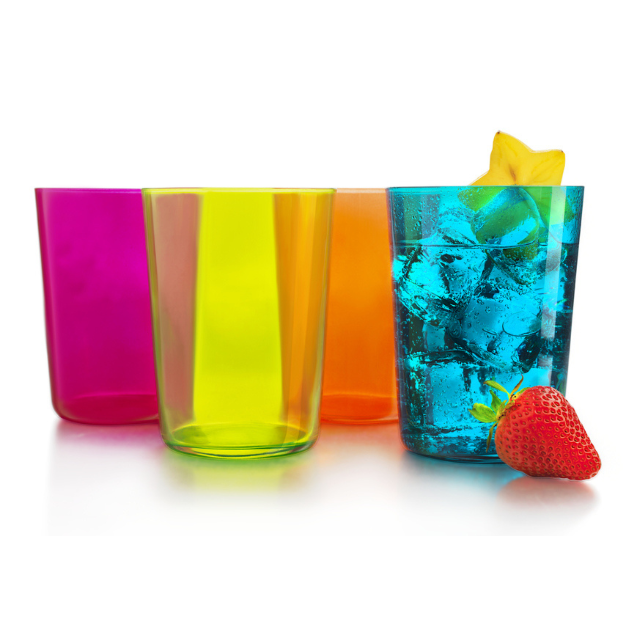 Juego de 4 Vasos Collins Colores 564 ml | Libbey México