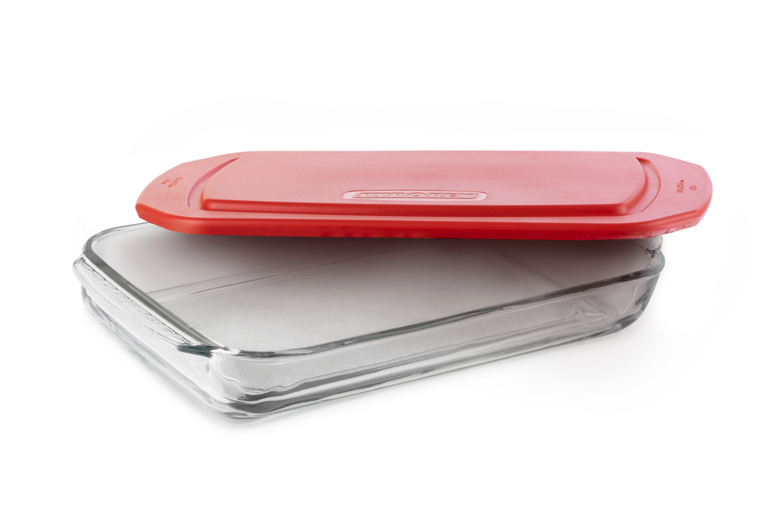 Refractario de Vidrio para hornear con tapa pl?stica Pyr o Rey 3.2 L ...